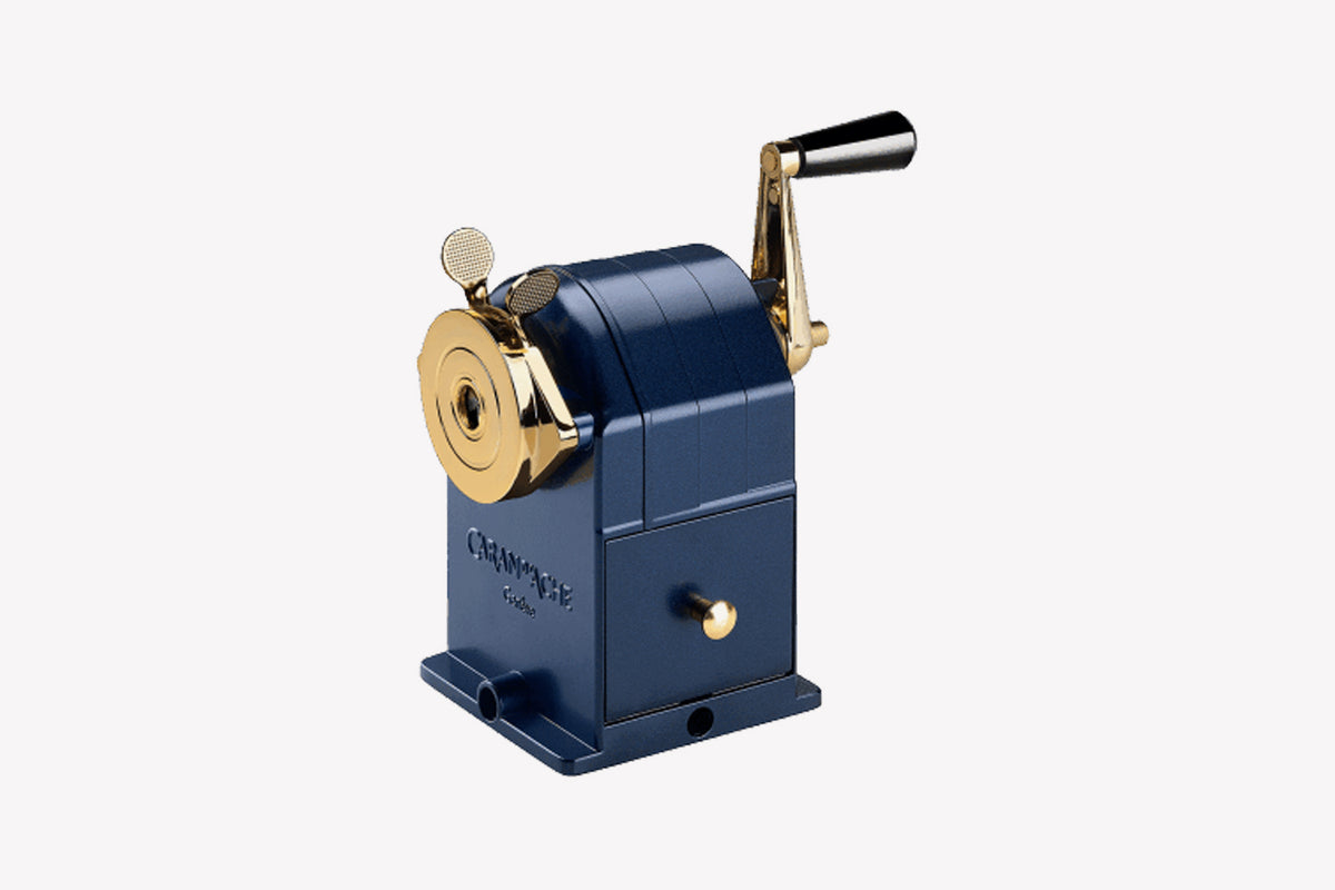 CARAN D'ACHE Pencil Sharpening Machine - Cosmic Blue – Phidon Pens