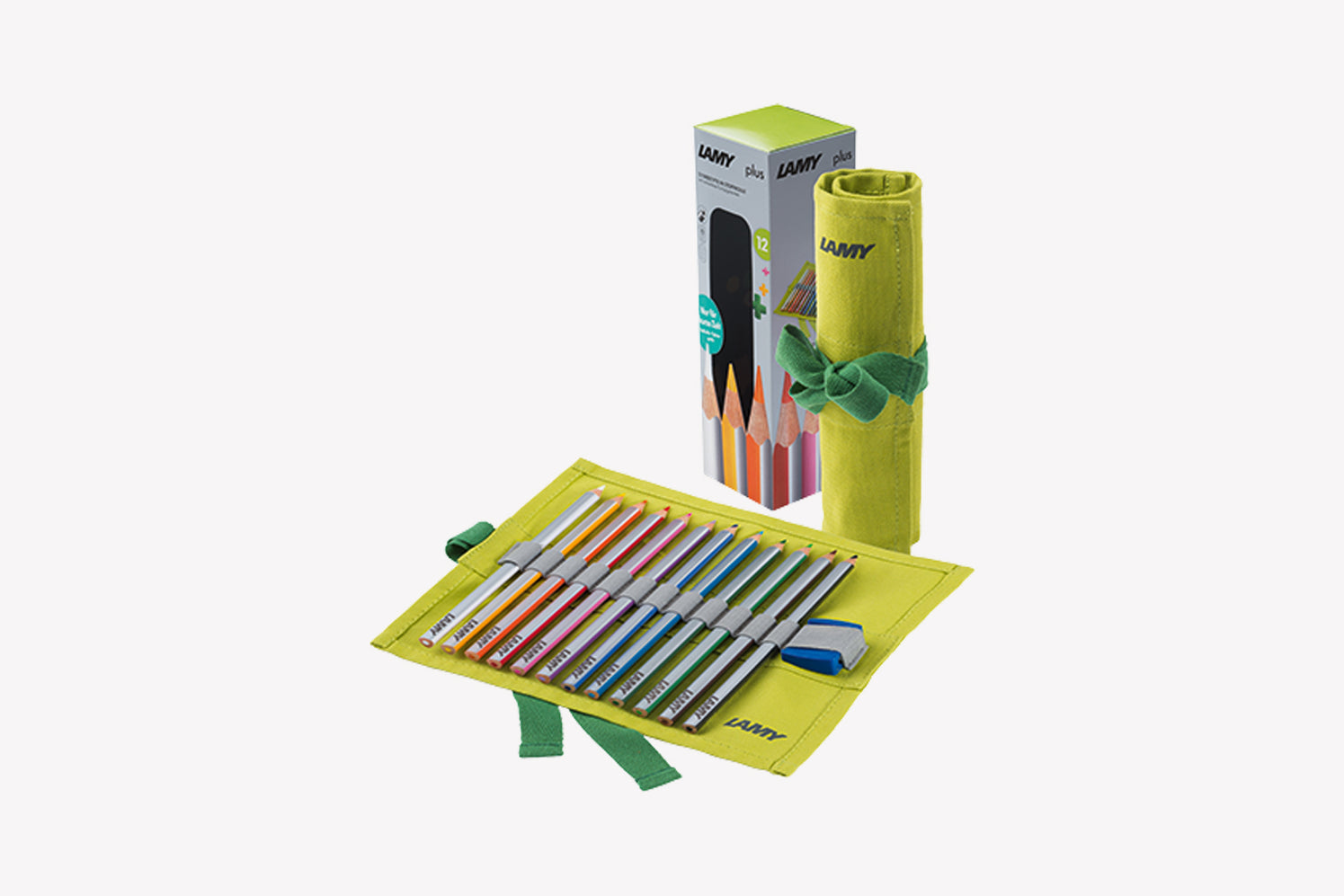 LAMY Plus Colour Pencils With Cloth Roll – Phidon Pens