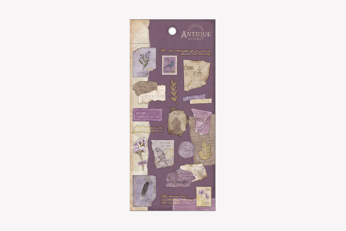MINDWAVE Antique Sticker - Violet – Phidon Pens