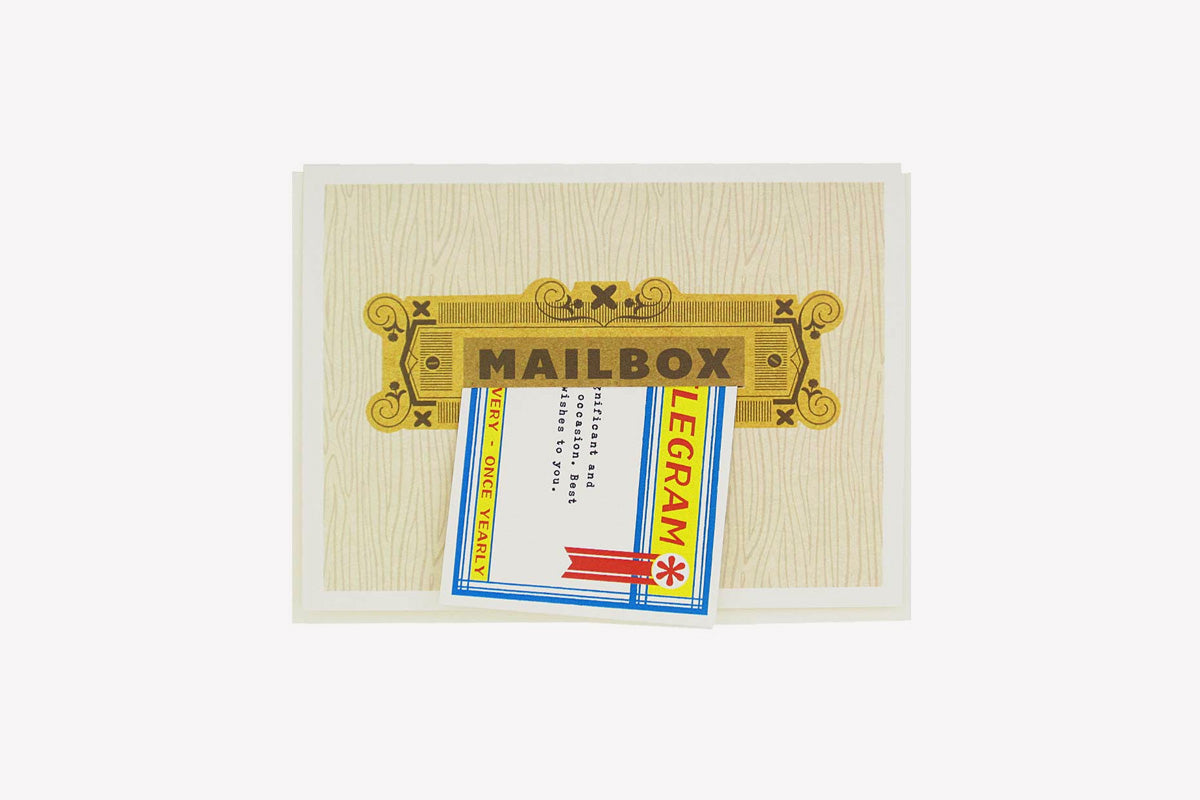 THE REGIONAL ASSEMBLY OF TEXT Greeting Card - Birthday Mail – Phidon Pens