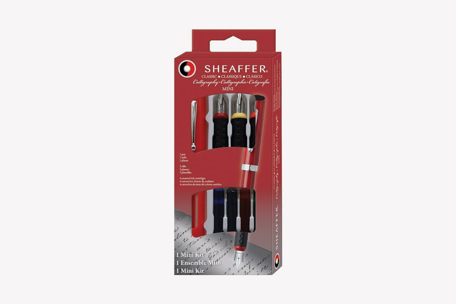 SHEAFFER Calligraphy Fountain Pen Mini Kit - Black – Phidon Pens