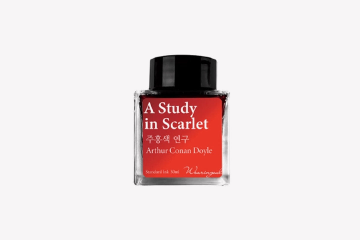 WEARINGEUL Bottled Fountain Pen Ink - A Study In Scarlet – Phidon Pens