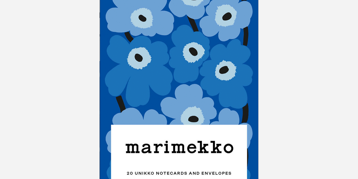 CHRONICLE BOOKS Marimekko Notecards - Blue – Phidon Pens