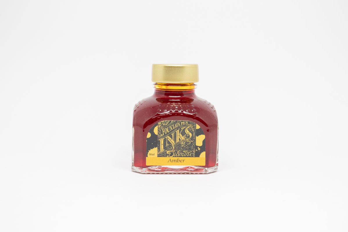 DIAMINE Bottled Fountain Pen Ink - Amber – Phidon Pens
