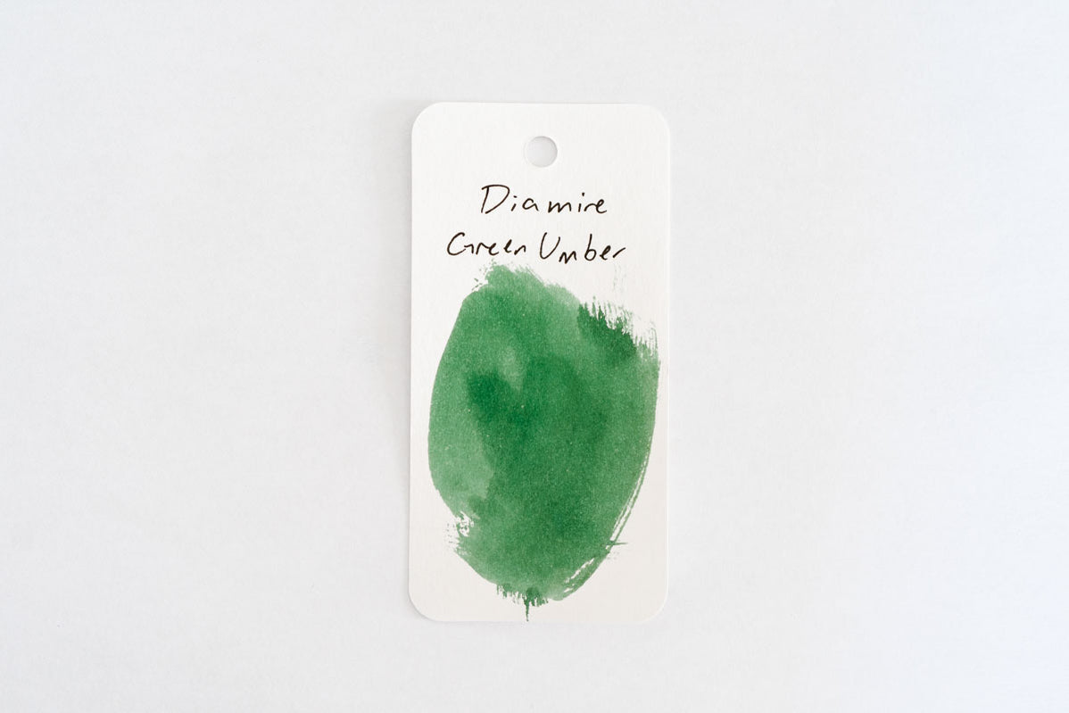 DIAMINE Bottled Fountain Pen Ink - Green Umber – Phidon Pens