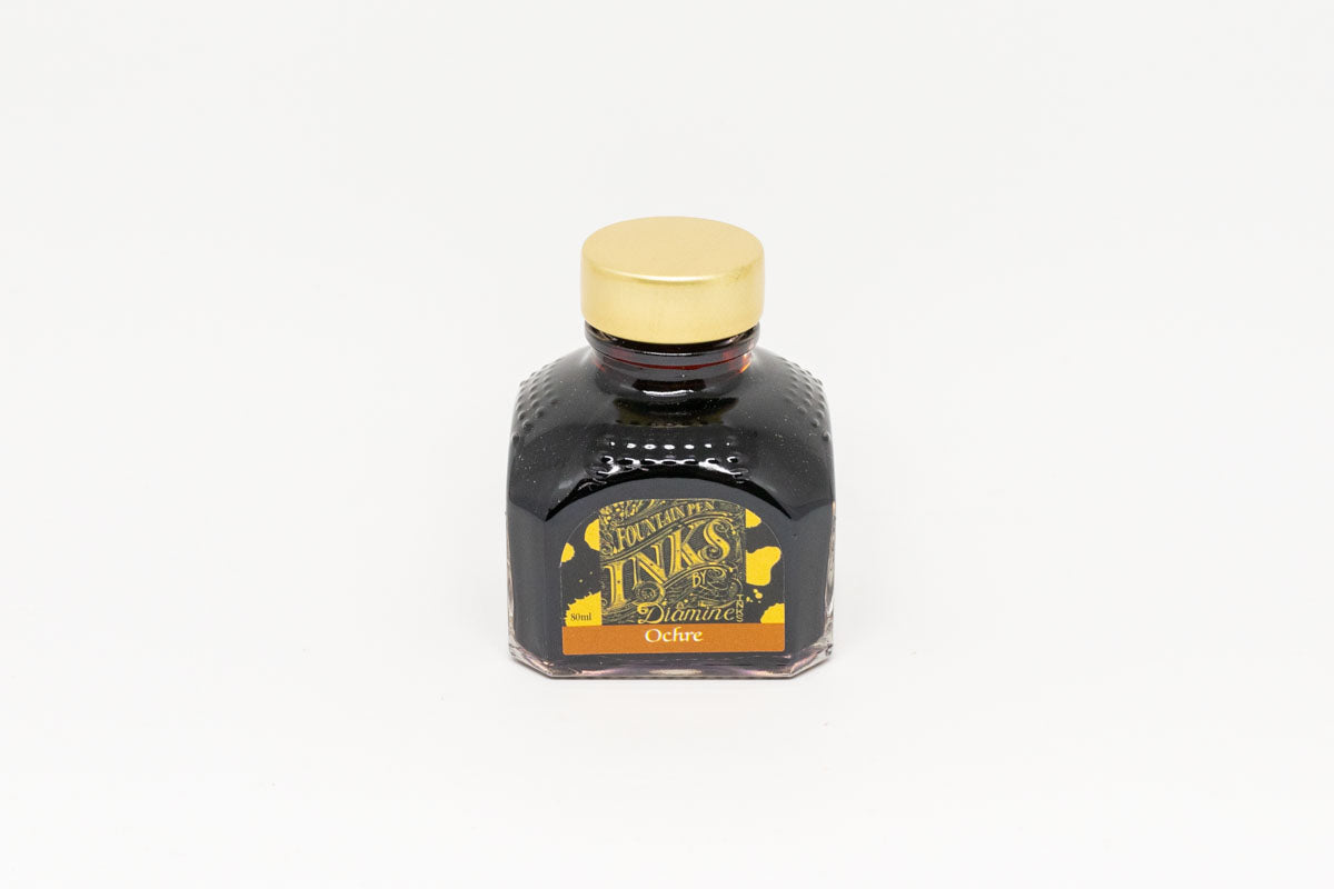 DIAMINE Bottled Fountain Pen Ink - Ochre – Phidon Pens