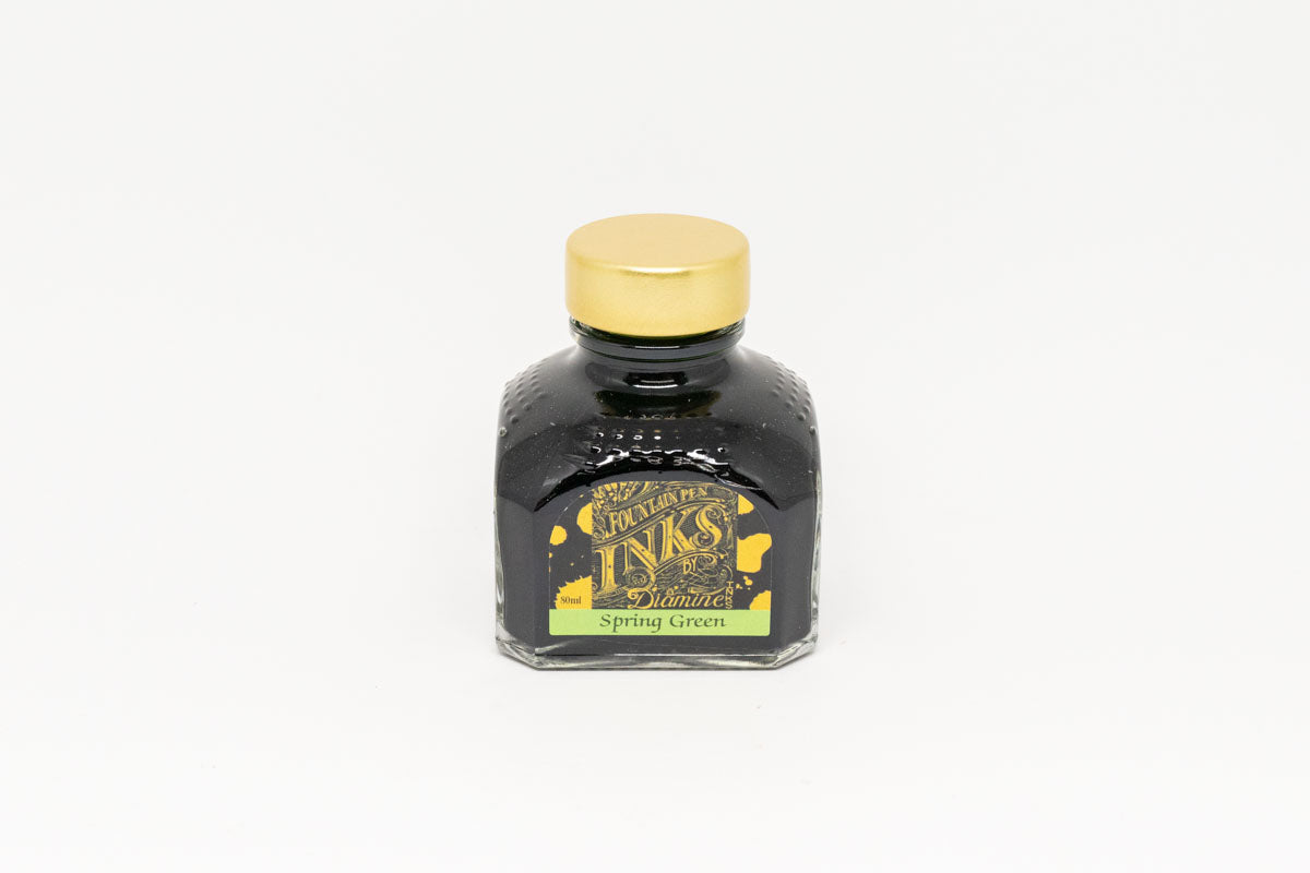 DIAMINE Bottled Fountain Pen Ink - Spring Green – Phidon Pens