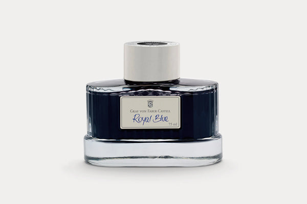 GRAF VON FABER CASTELL Bottled Ink (75ml) - Royal Blue – Phidon Pens