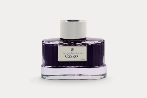 GRAF VON FABER CASTELL Bottled Ink (75ml) - Violet Blue – Phidon Pens