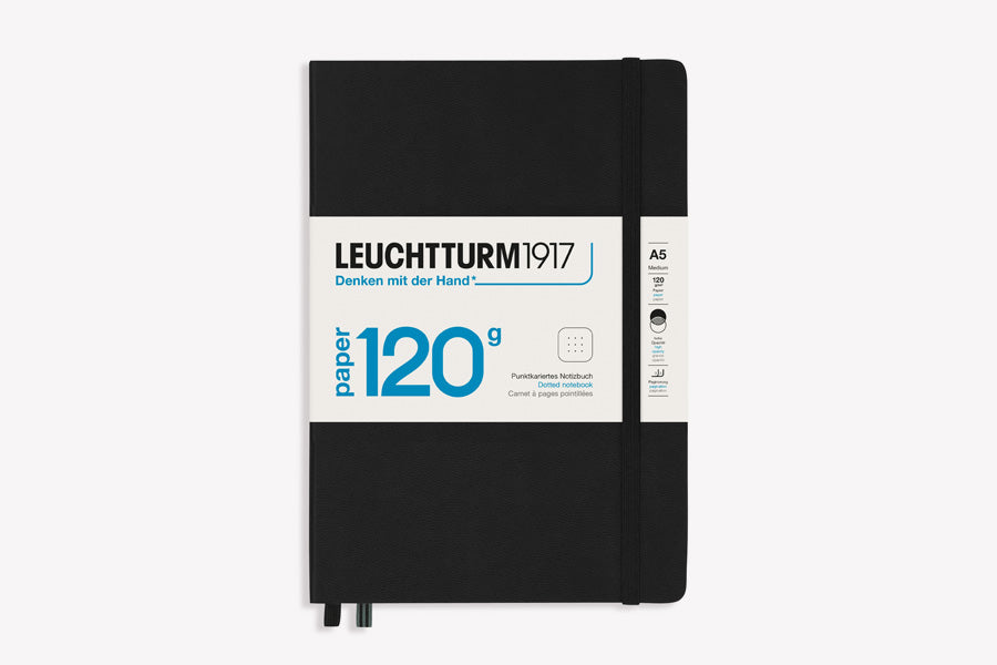LEUCHTTURM1917 Medium (A5) Hardcover Notebook (120gsm) - Dot Grid ...
